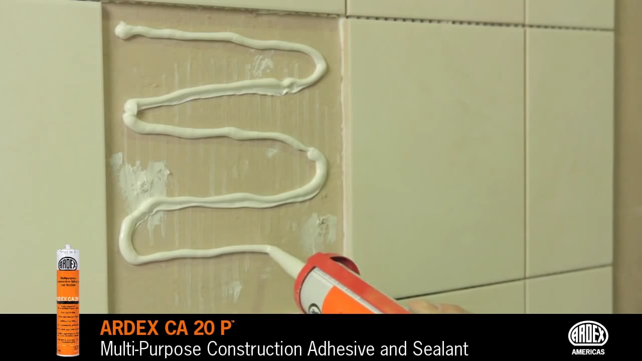ARDEX CA 20 P™ Multi-Purpose Construction Adhesive and Sealant ...