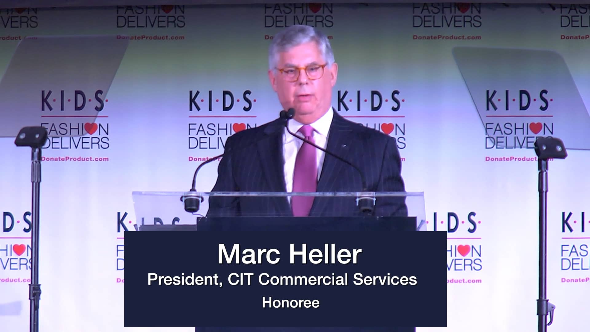Marc Heller- President, CIT Commercial Services- Honoree on Vimeo
