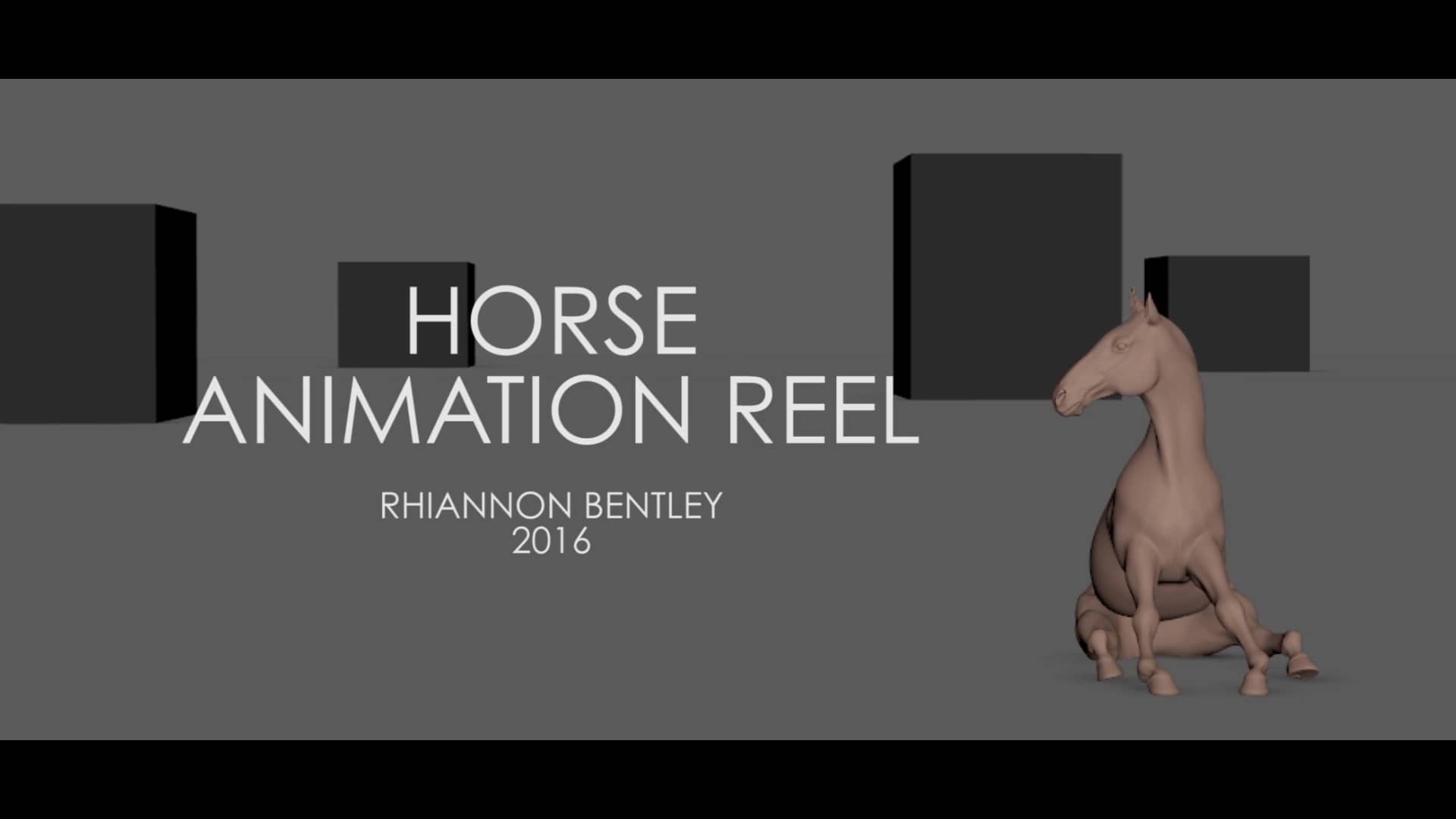 Horse Animation Reel On Vimeo