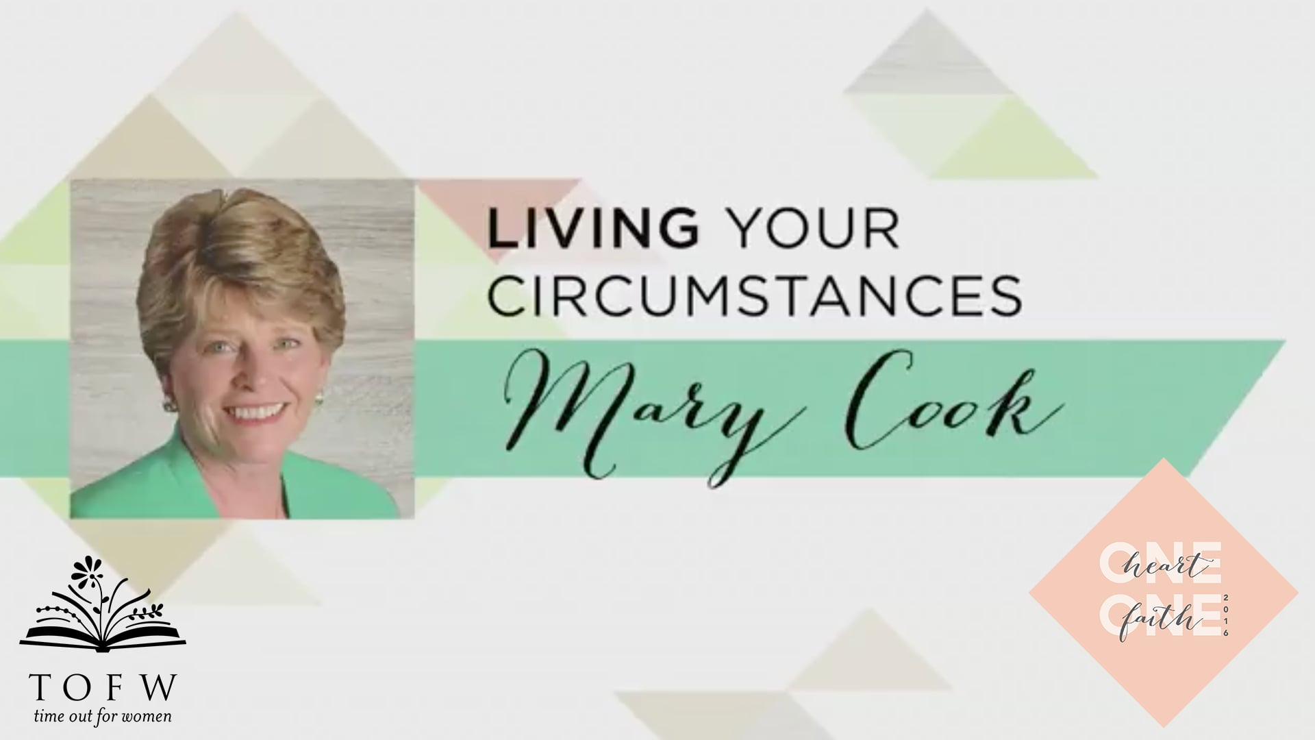 Watch Mary Cook | Living Your Circumstances Online | Vimeo On Demand on ...