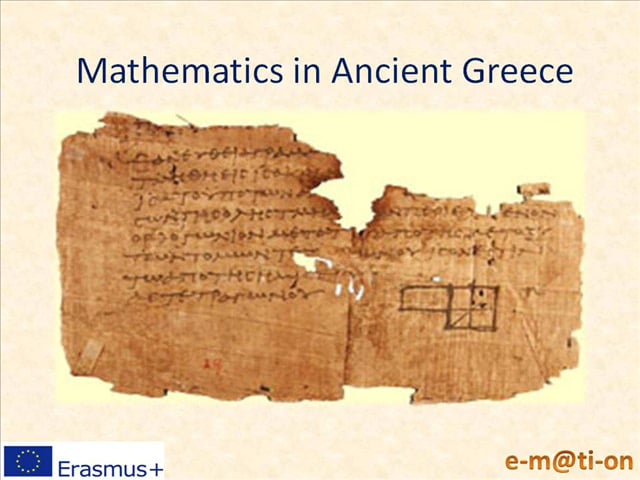 Mathematics in Ancient Greece on Vimeo