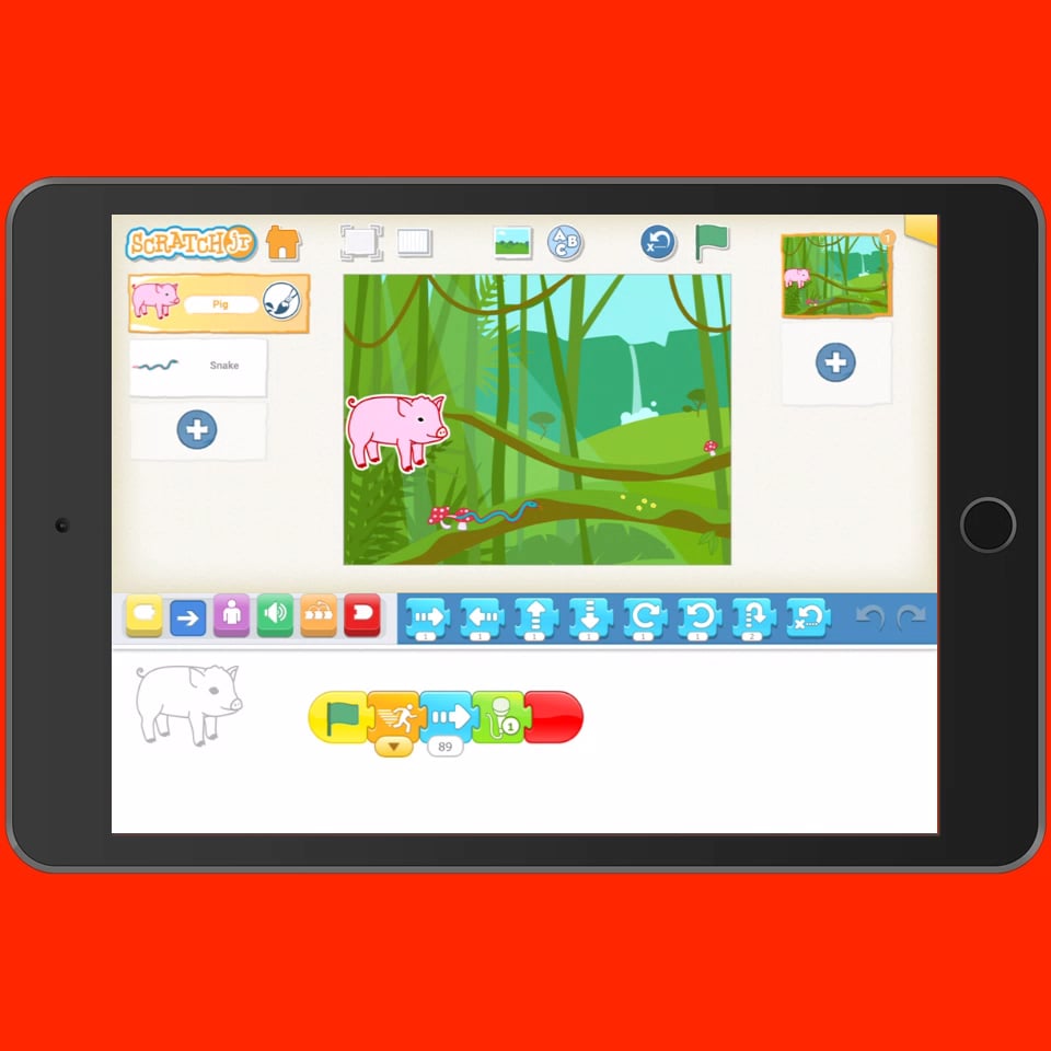 Scratch Jr App on Vimeo