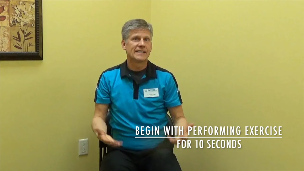 Vestibular Exercises VOR on Vimeo