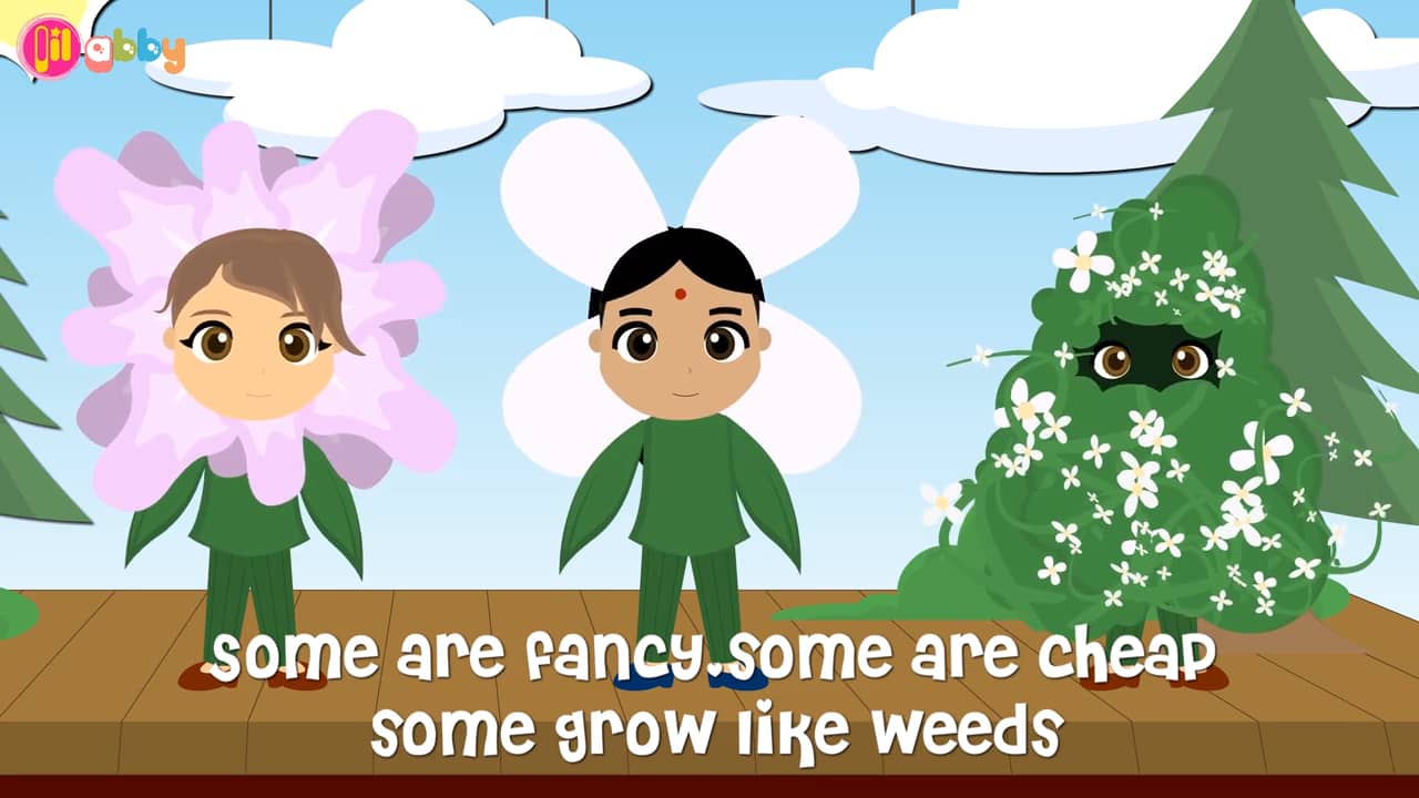Lessons For Kids । Nursery Rhymes videos । LiLAbby mini stories English ...