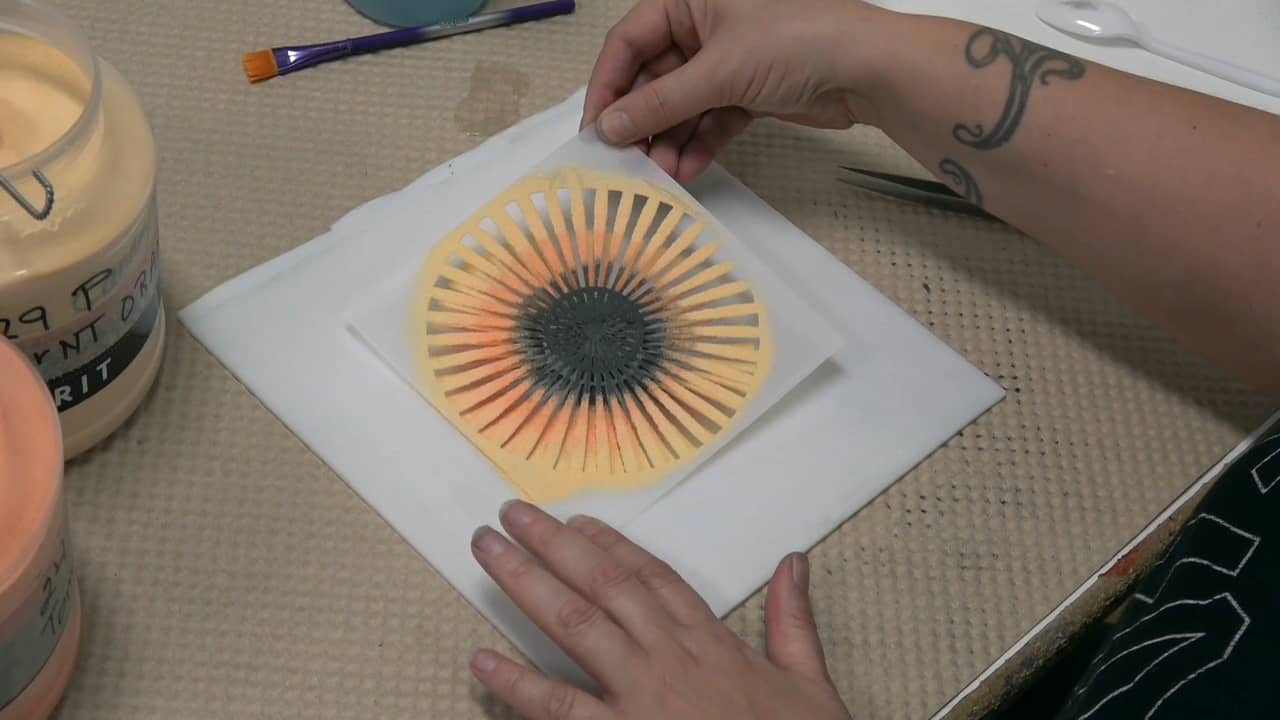 Using Craft Stencils & Bullseye Powders - Full Version on Vimeo