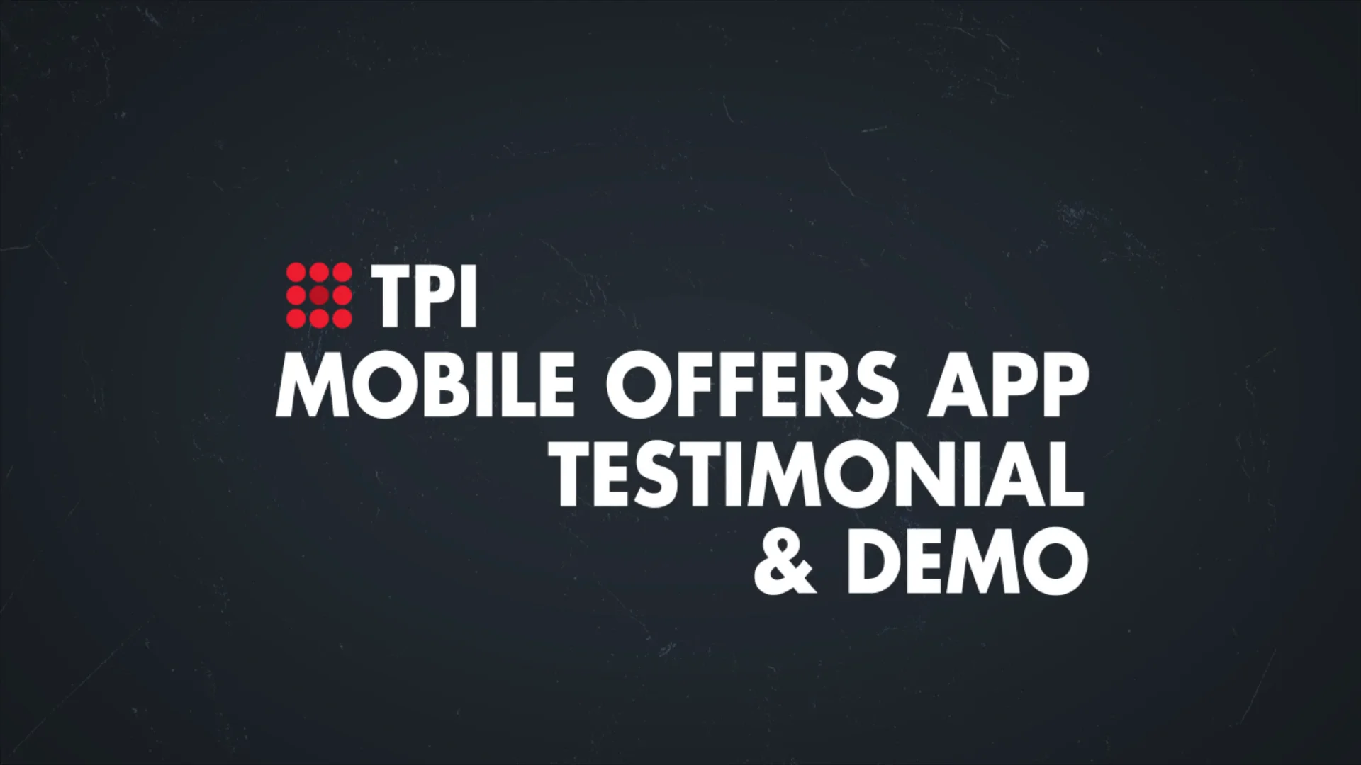 TPI MOA Testimonial on Vimeo