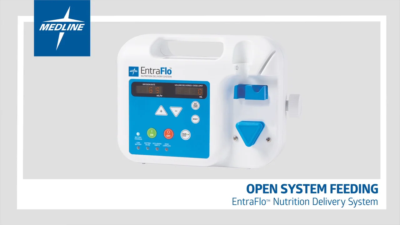 Medline EntraFlo: Open System Feeding