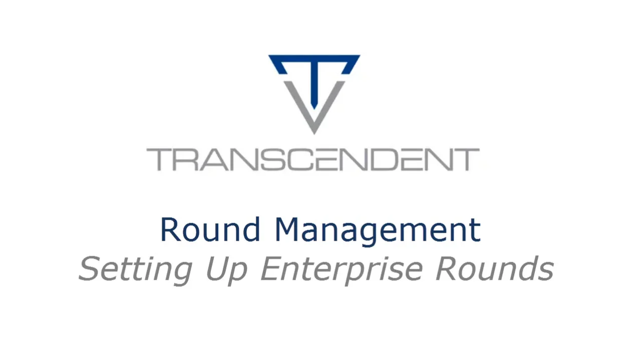 Transcendent Videos for Marriott - Round Management - How to Set Up ...