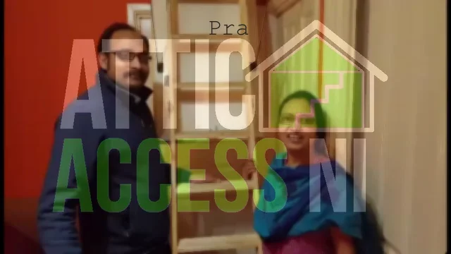 Prasanna & Sree, Belfast. Loft ladder installation Attic Access NI on Vimeo