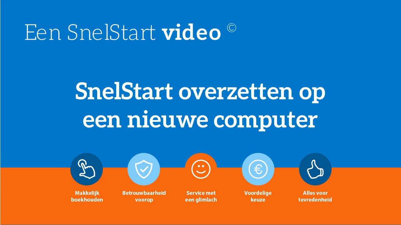 SnelStart overzetten op een nieuwe computer on Vimeo