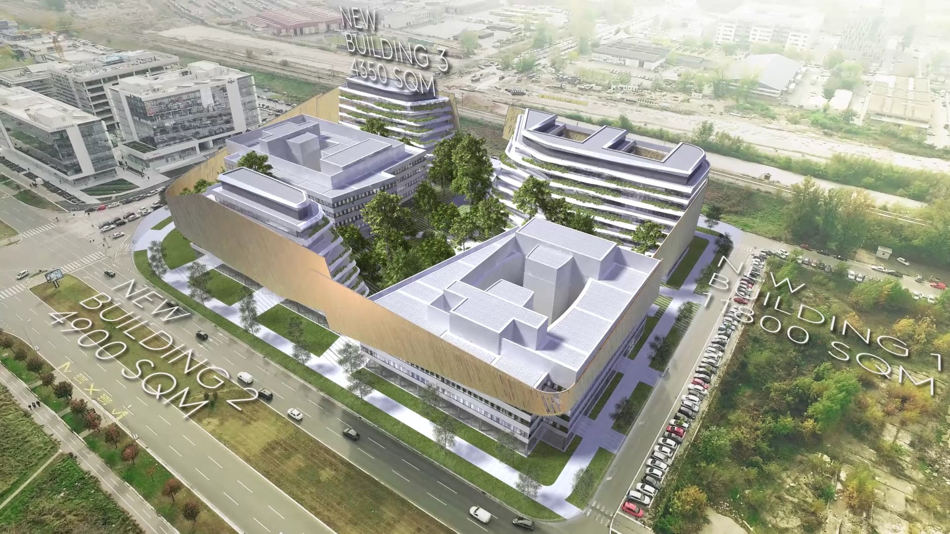 Office building animation on Vimeo