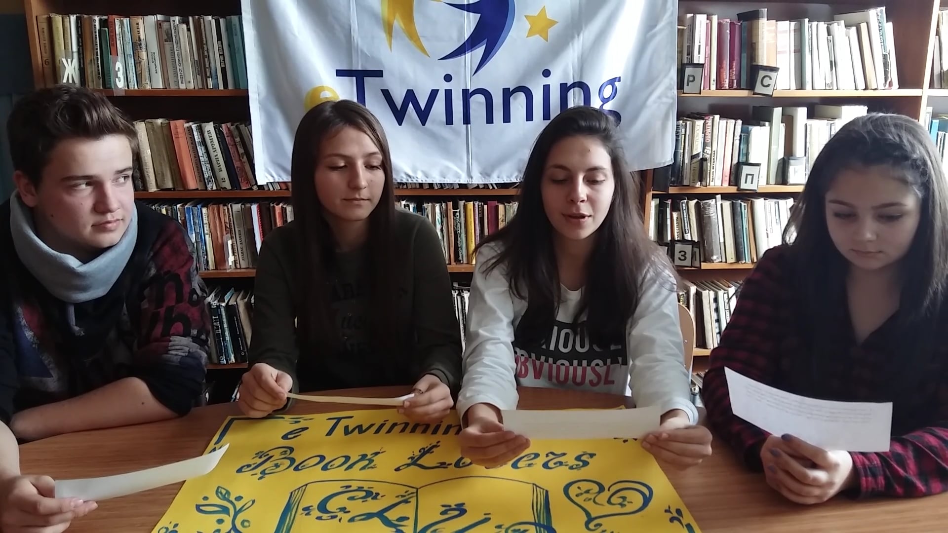 eTwinning BOOK LOVERS CLUB/ "Let us get to know each other through ...