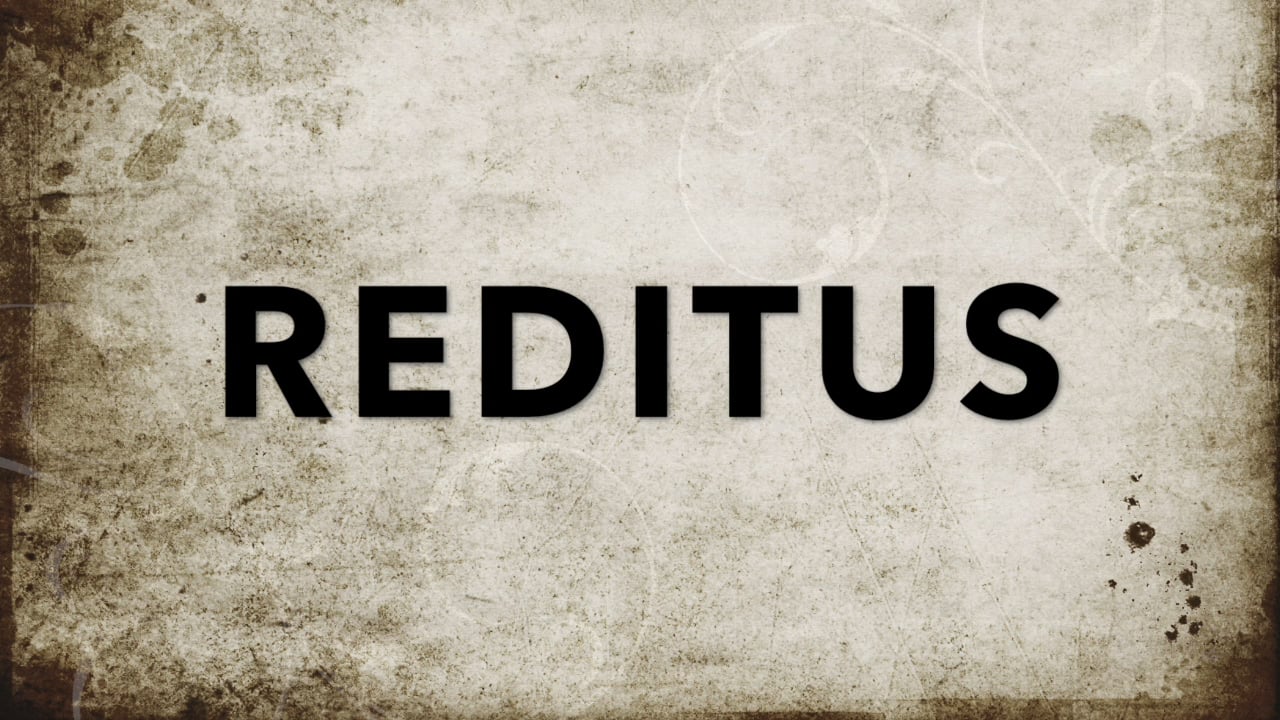 REDITUS - Returning to the Catholic Faith on Vimeo