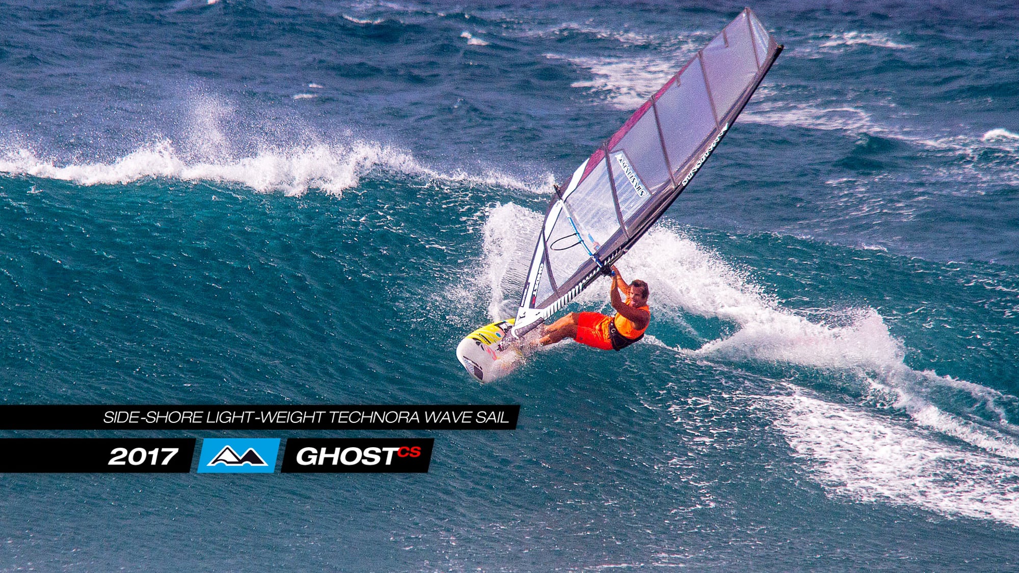 2017 GhostCS | Technora 5-batten wave sail | Windsurfing Videos | MauiSails Hawaii