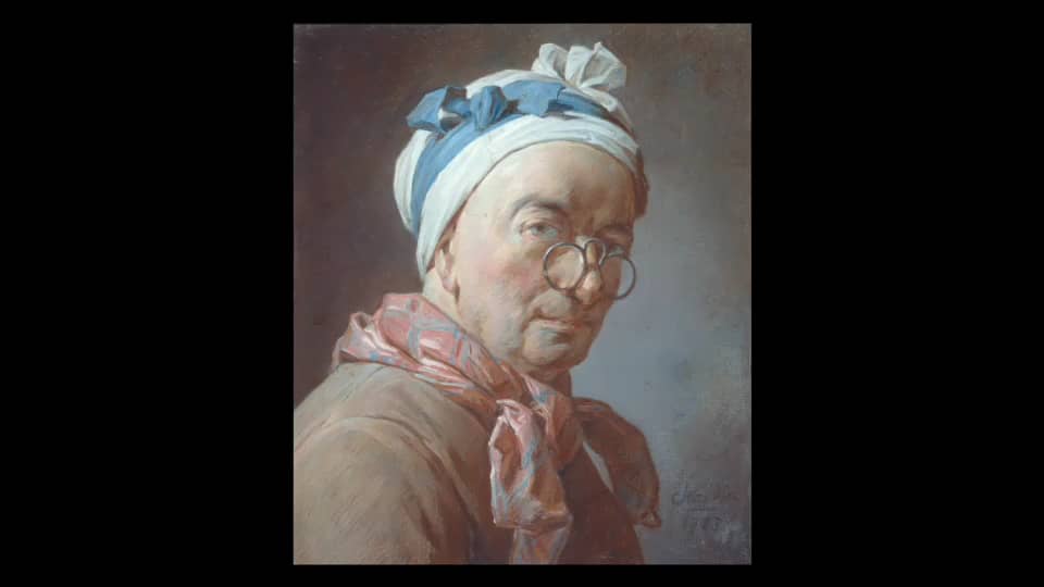 Jean Siméon Chardin, "Autoportrait aux bésicles" — Le musée de poche de ...