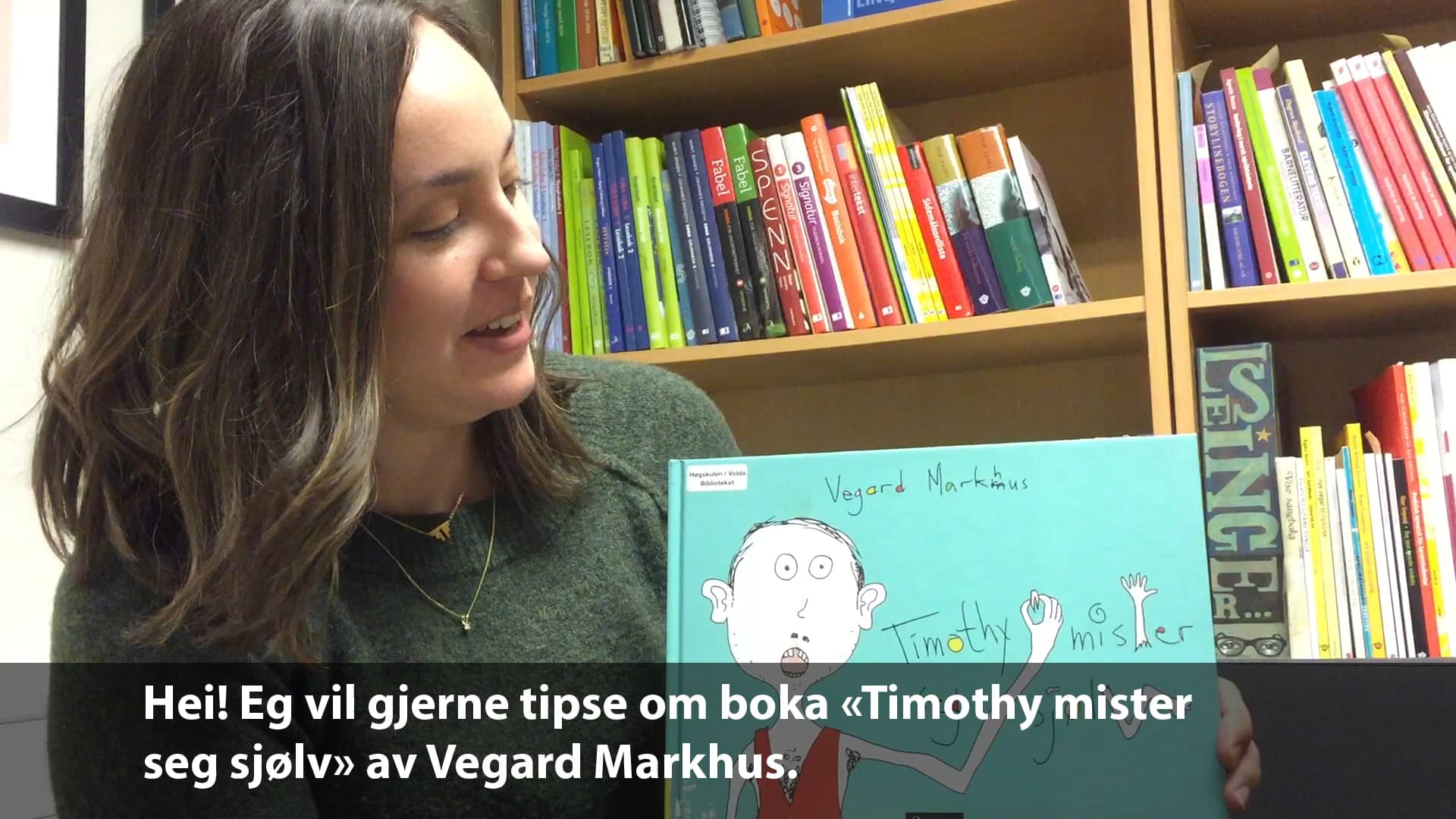 Ida Aarflot Kornberg tipsar om Timothy mister seg sjølv on Vimeo