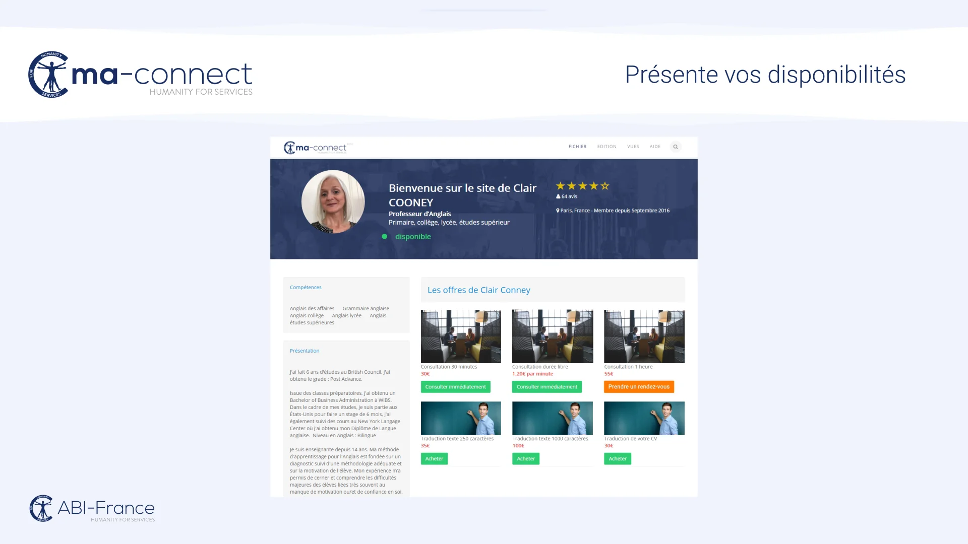 Cma-connect #01 - Présentation Cma-connect on Vimeo