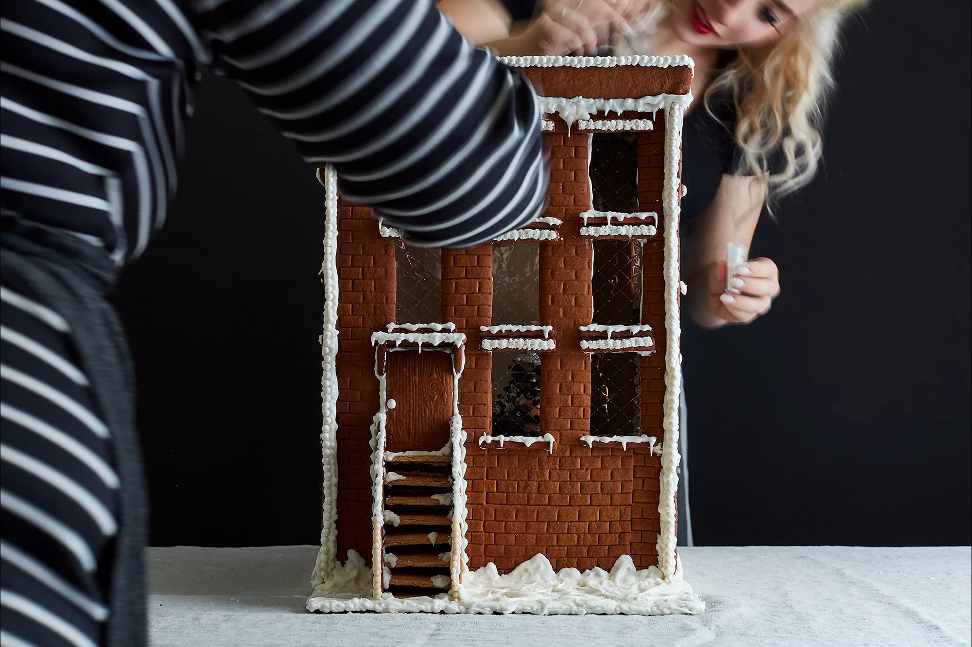 How to Build a Gingerbread Brownstone on Vimeo