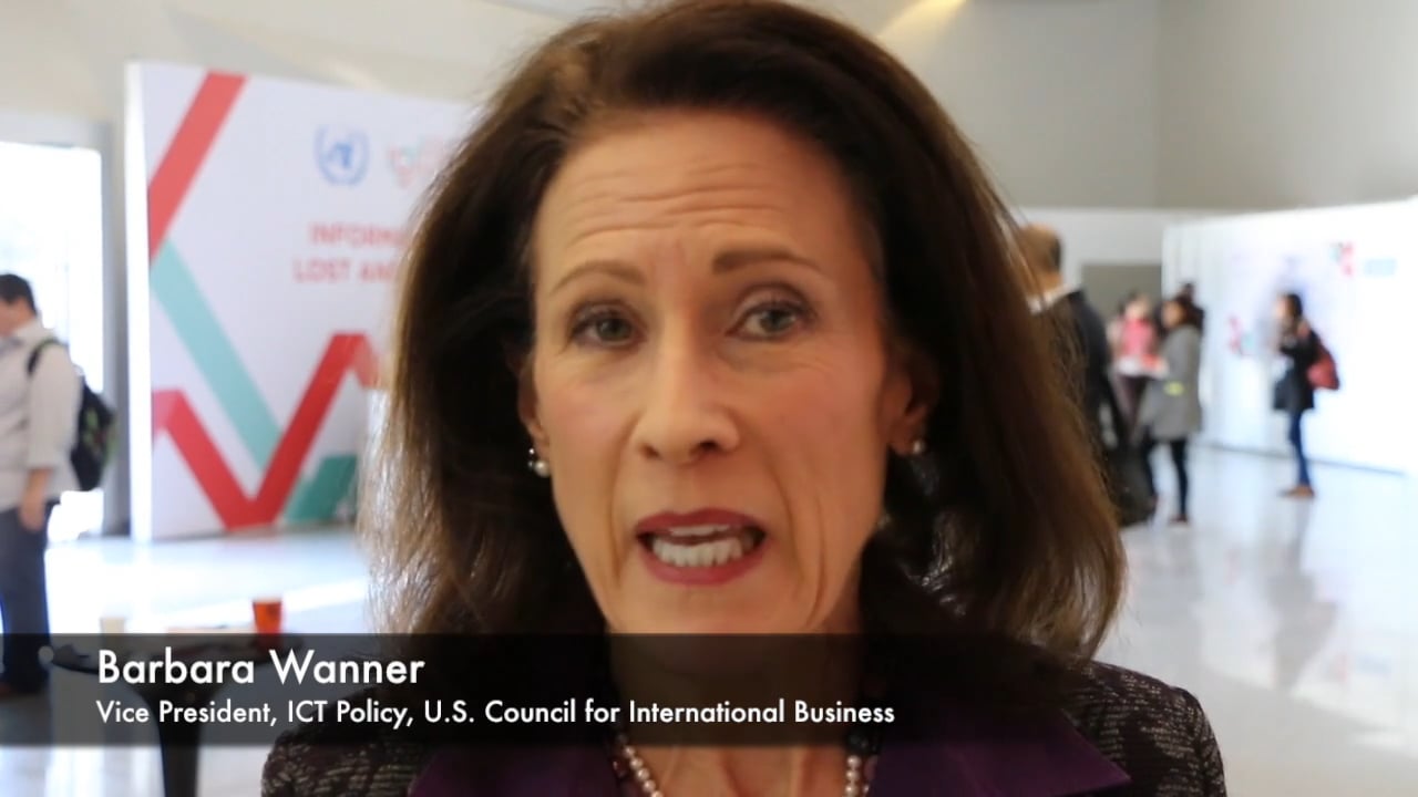 IGF 2016: Barbara Wanner of the U.S. Council for International Business ...