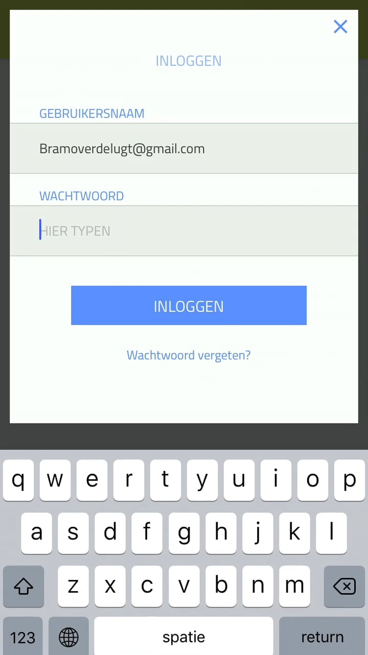 Inloggen account Cloud Opslag on Vimeo