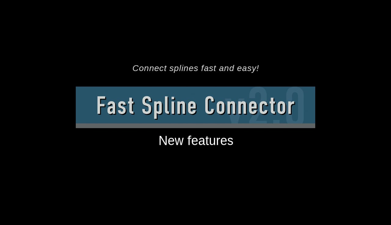 Fast Spline Connector 2.0 | Videos & Movies on Vimeo