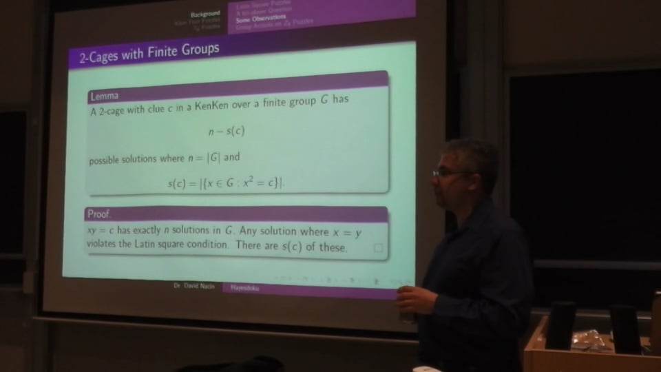 A Complex KenKen Classification (part 1) on Vimeo