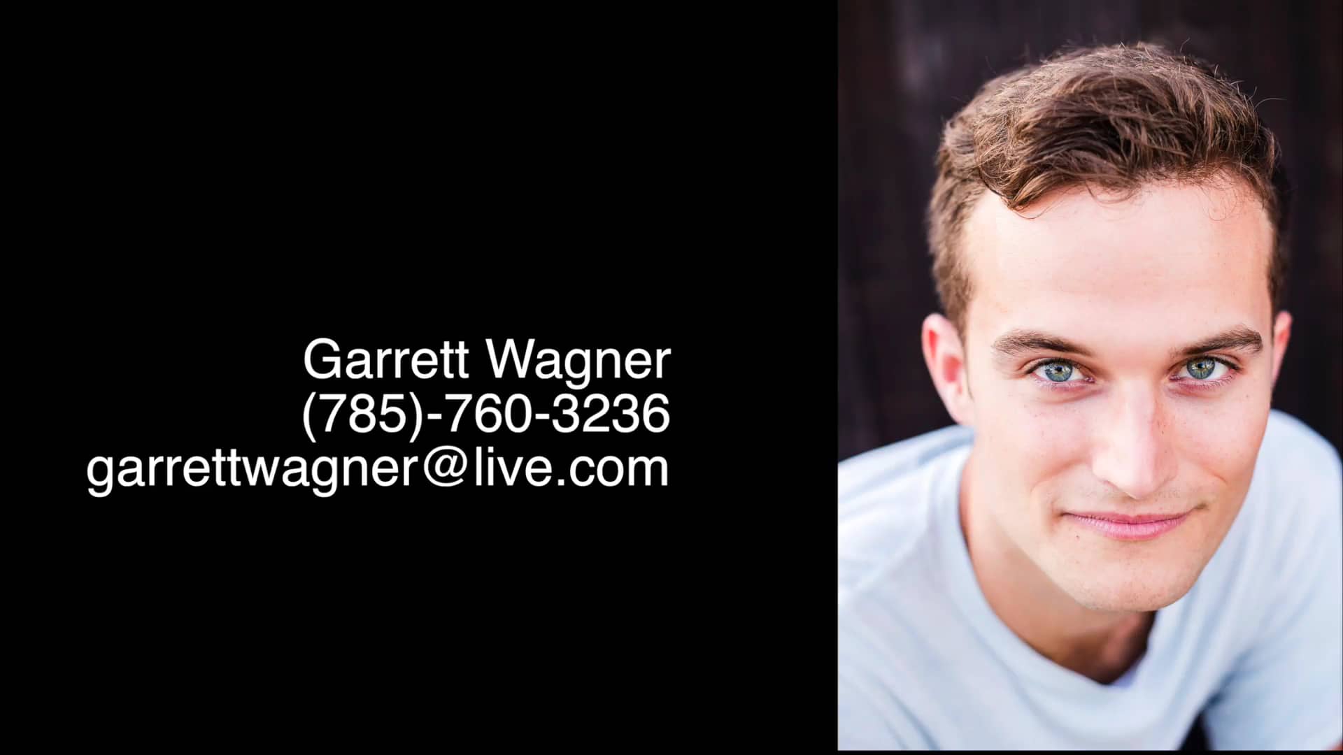 Garrett Wagner Movie/TV Reel on Vimeo