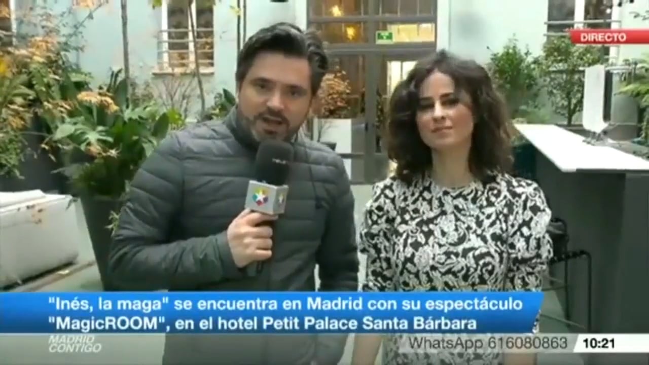 INÉS LA MAGA - close up magic live on Madrid TV on Vimeo
