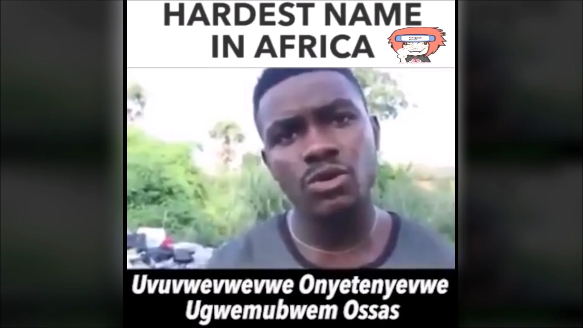 Uvuvwevwevwe Onyetenyevwe Ugwemubwem Ossas on Vimeo