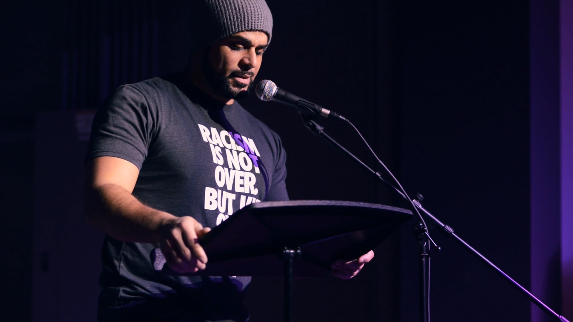 Lovar Davis Kidd at the LIT spoken-word event on Vimeo