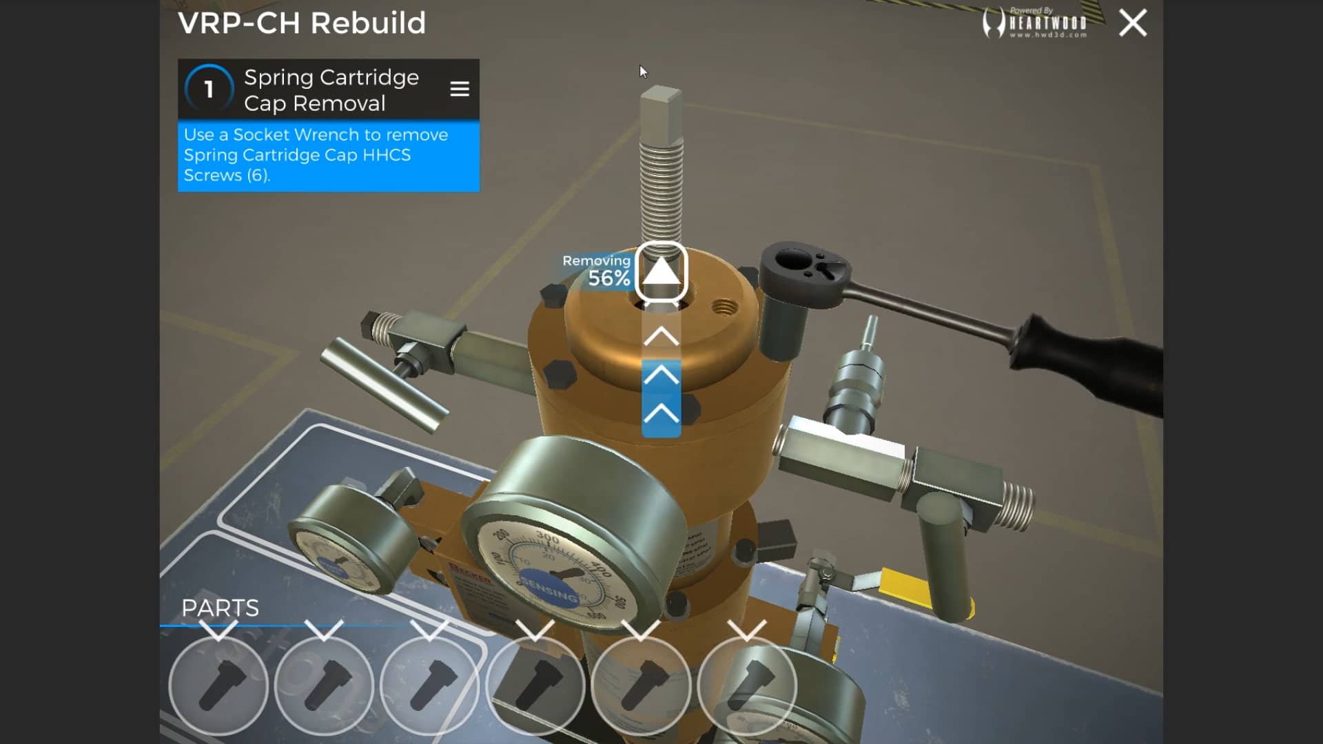 Virtual 3D Interactive Simulation - Becker VRP-600-CH Pilot Rebuild ...