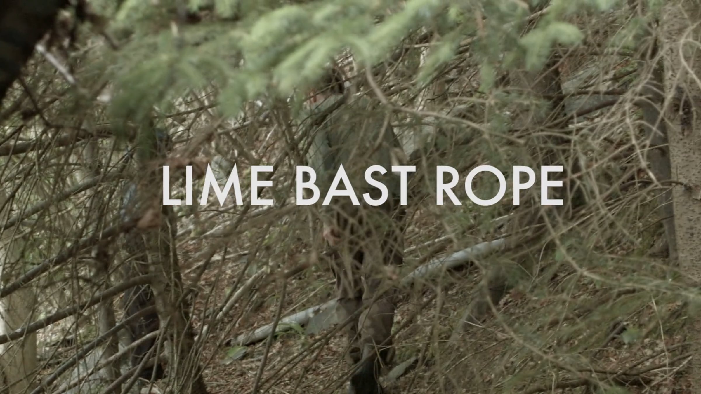 Lime Bast Rope