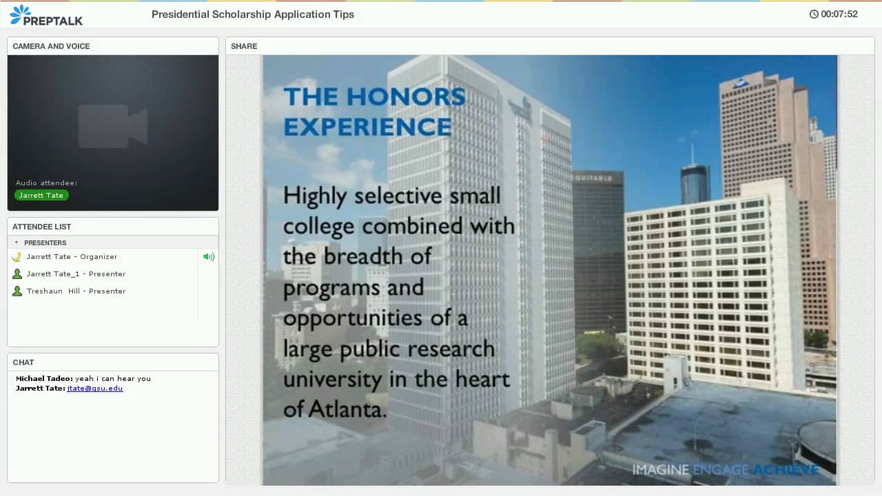 Georgia State University Honors College Presidential Scholarship ...