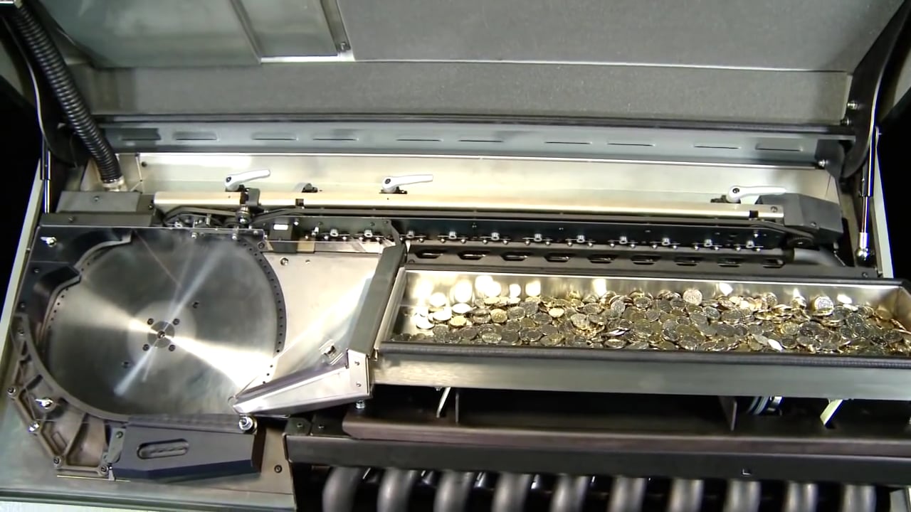 SCAN COIN ICP Active 9 High Speed Coin Sorter on Vimeo