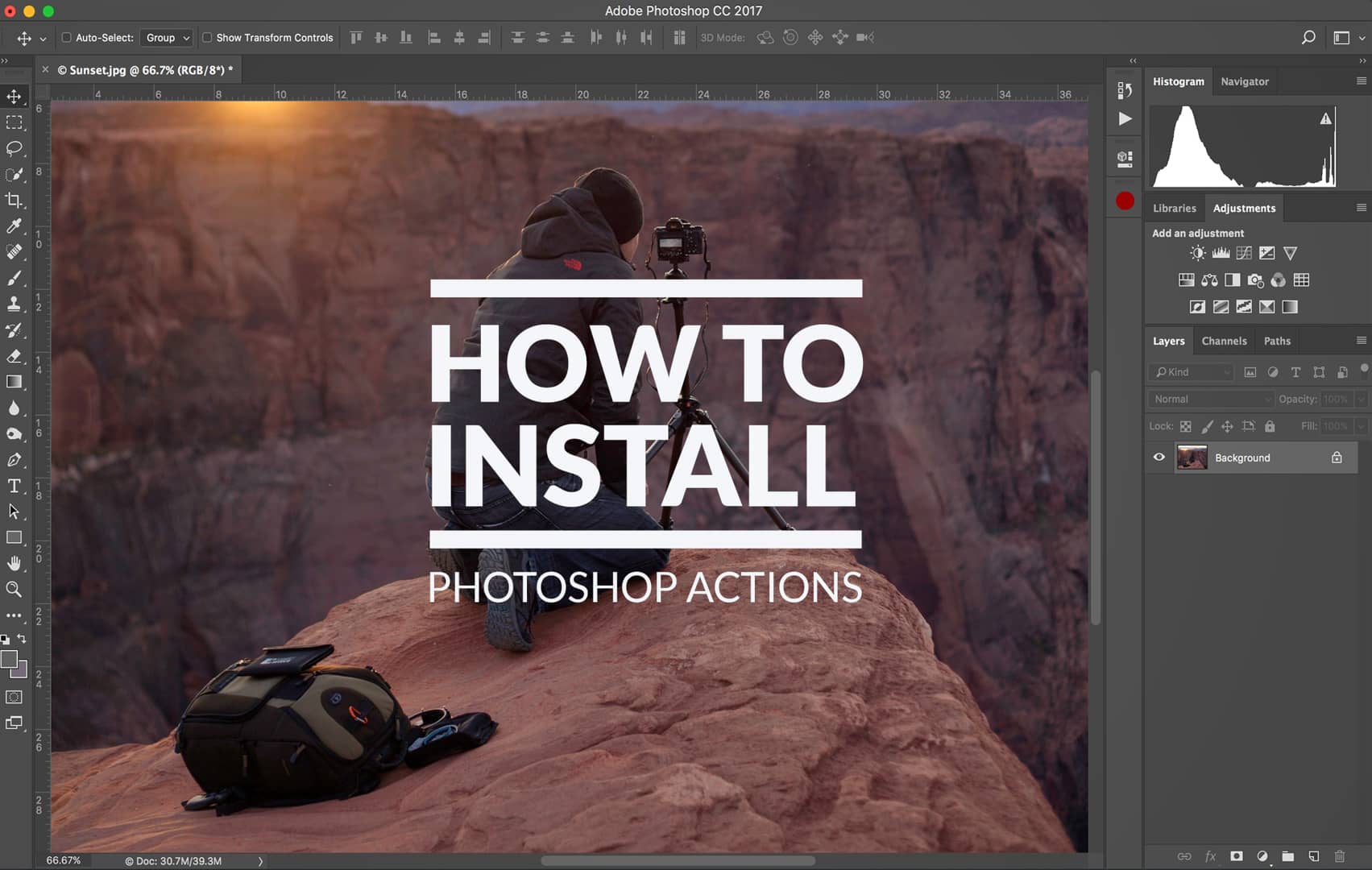 How To Install Photoshop Actions on Vimeo