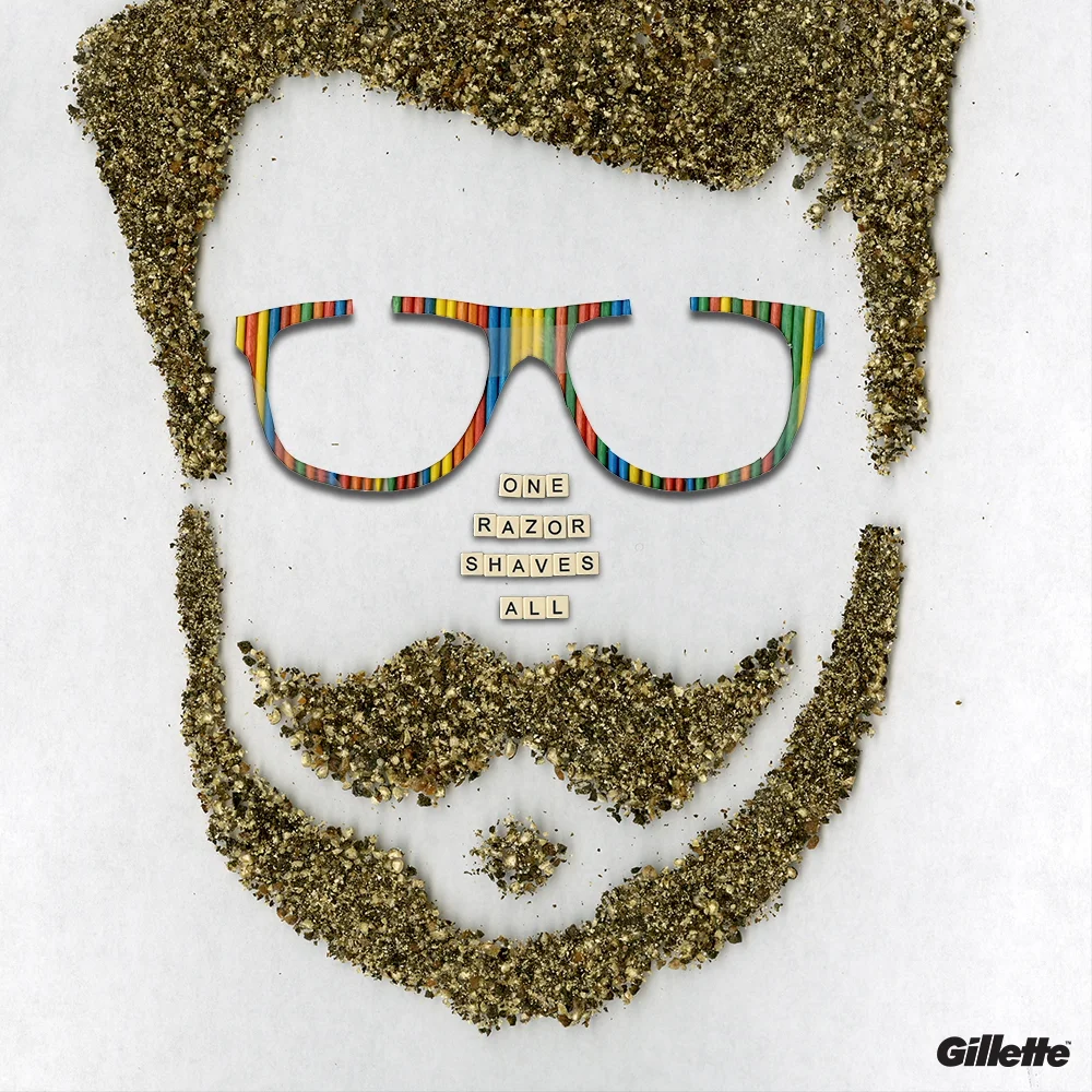 Gillette Stop Motion Animation