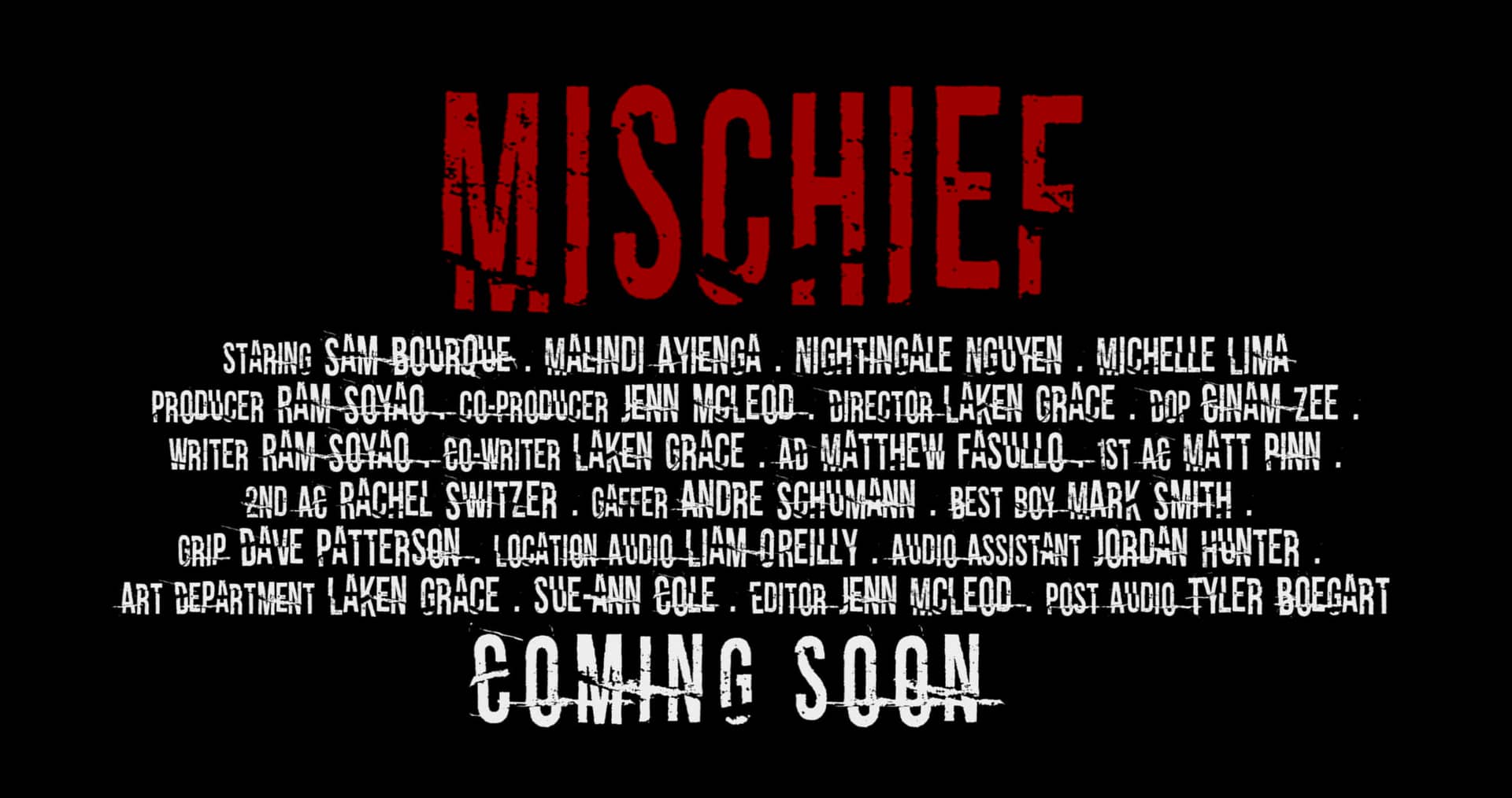 Mischief - Teaser Trailer on Vimeo