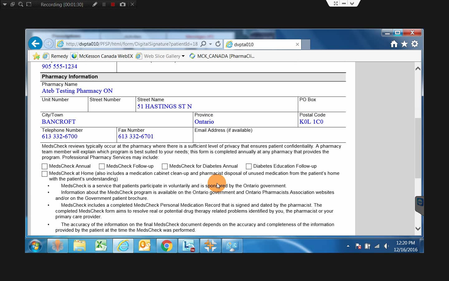 PharmaClik Rx 1.8.2 Features Demonstration on Vimeo
