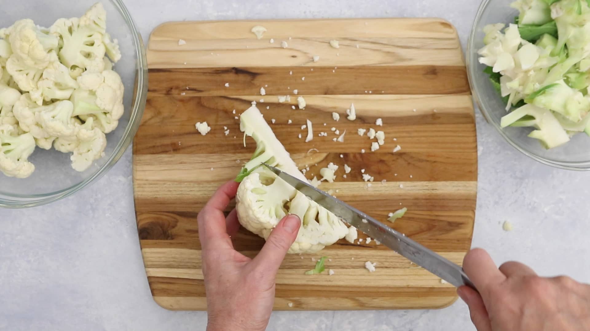How to Cut and Core Cauliflower on Vimeo