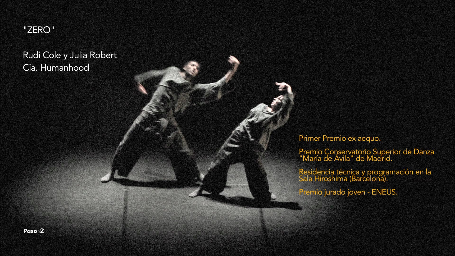 30º CCM, 2016, “Zero”, Rudi Cole y Julia Robert - Cia Humanhood, Primer ...