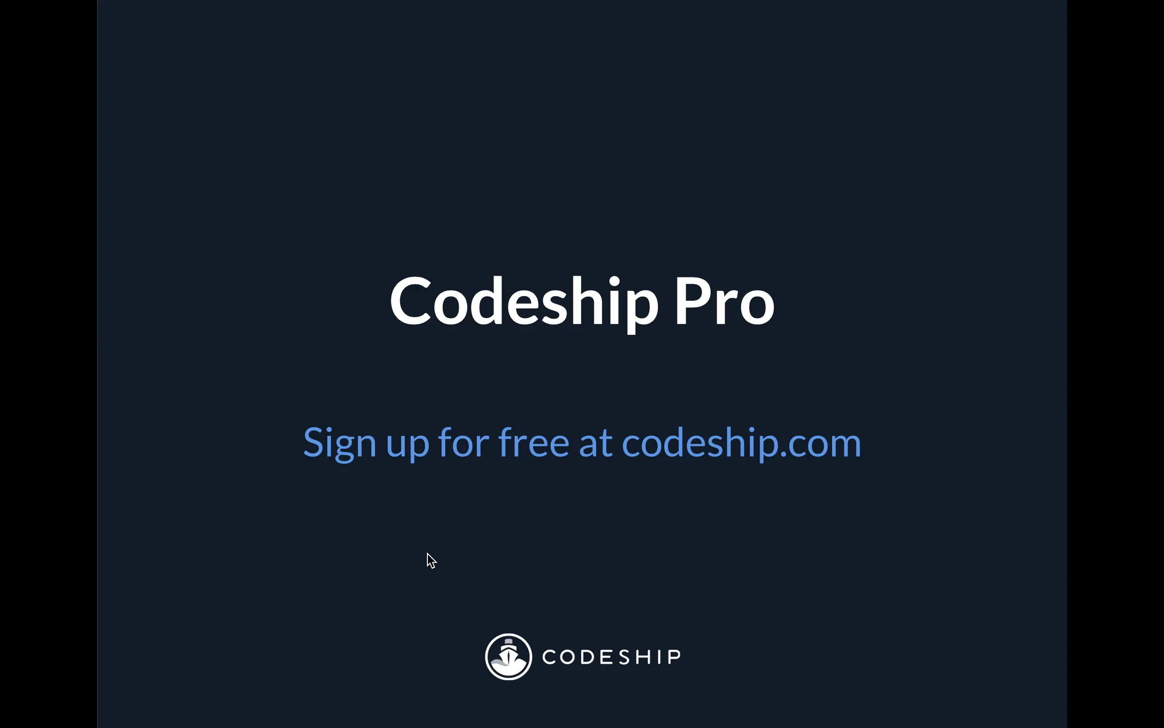 An Introduction to Codeship Pro on Vimeo