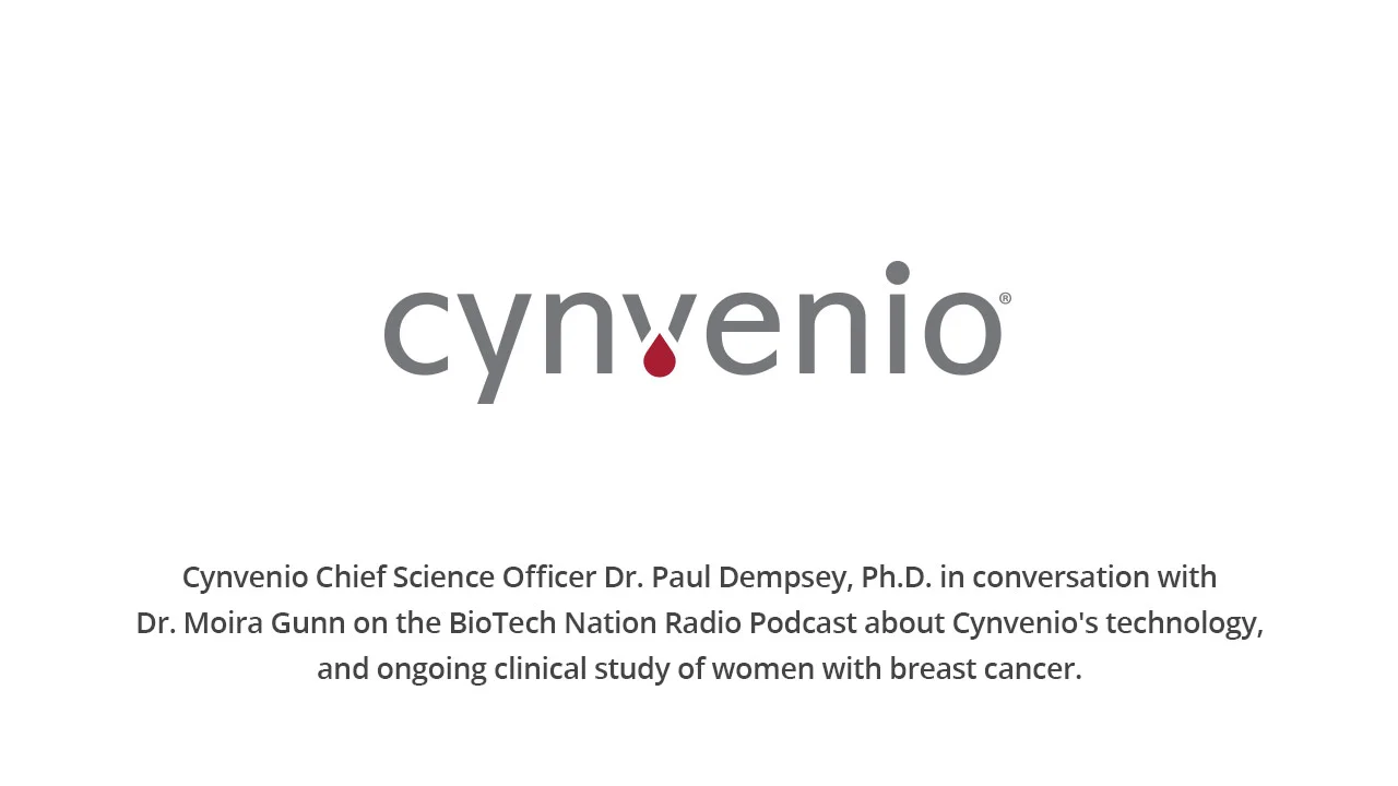 Cynvenio Chief Science Officer Dr Paul Dempsey, Ph.D. in conversation ...