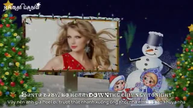 Santa Baby - Taylor Swift on Vimeo