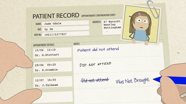Portfolio - NHS: Rethinking "Did Not Attend" on Vimeo