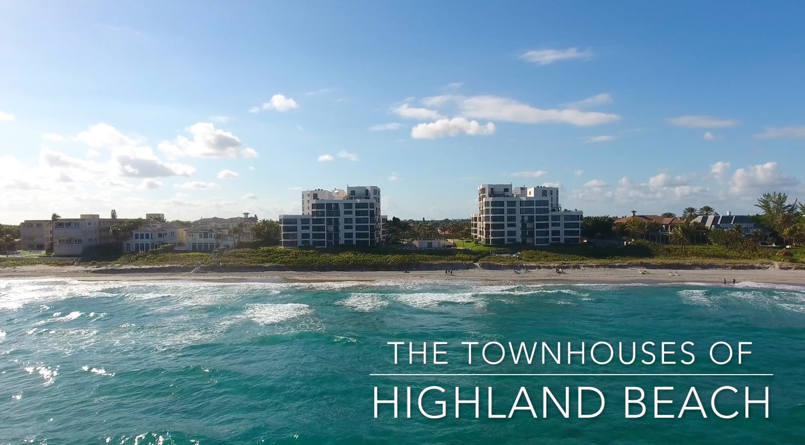 The Townhouses of Highland Beach Aerial Tour on Vimeo