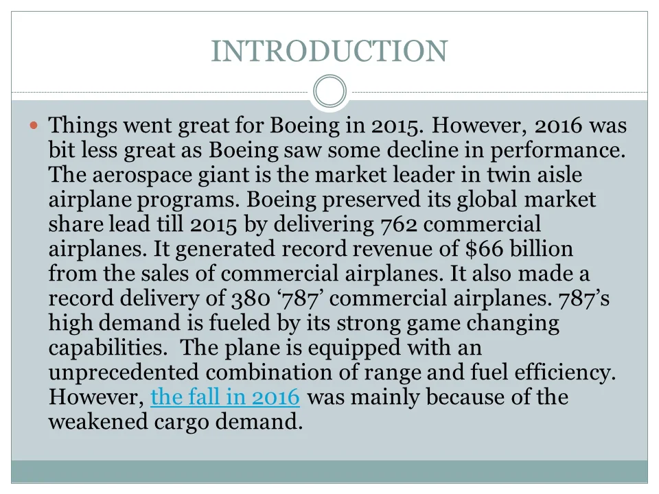 boeing swot analysis 2016 on Vimeo