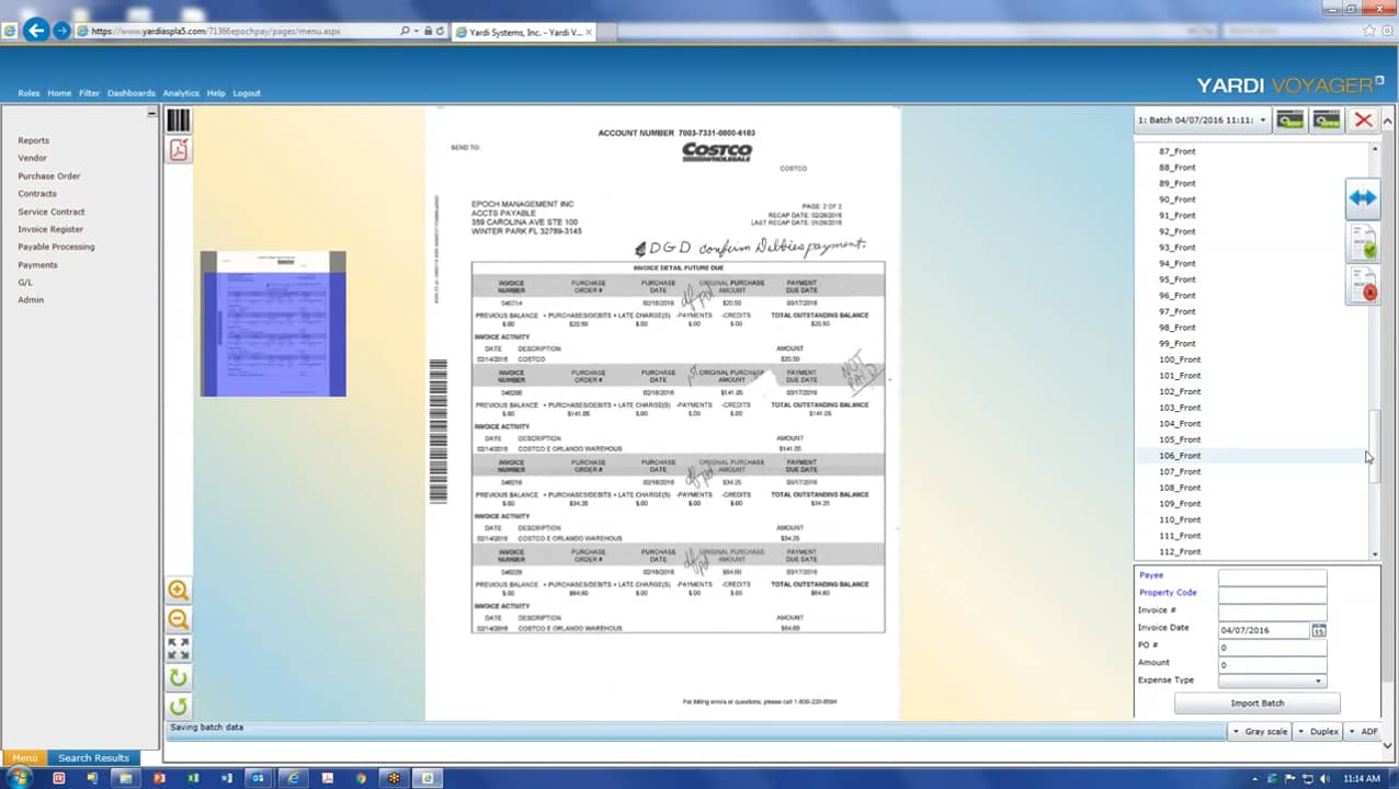 Yardi PAYscan: Creating Invoices on Vimeo