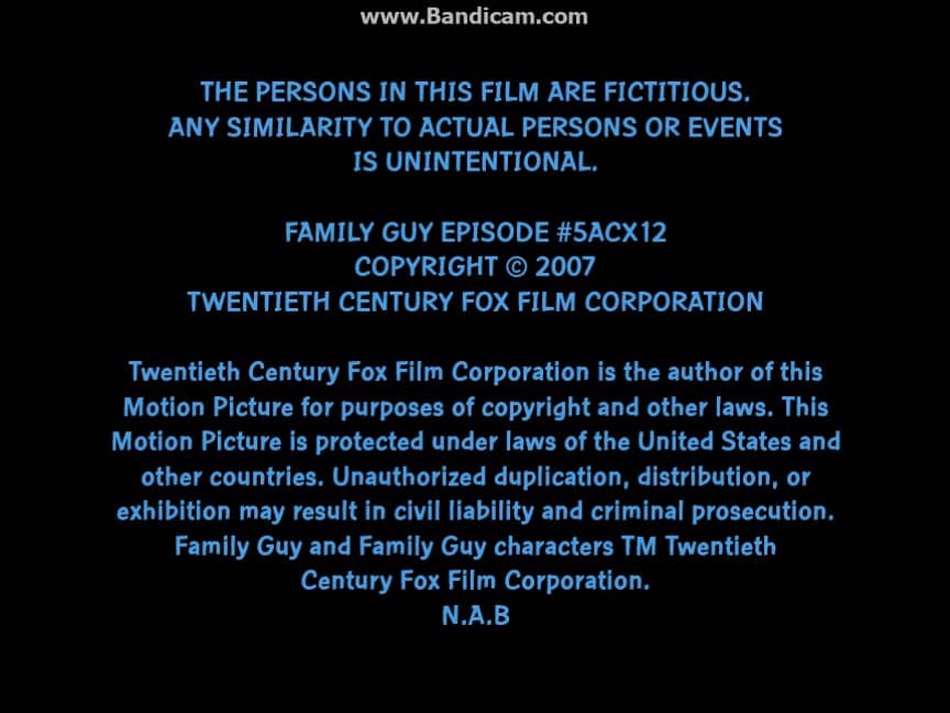 Family Guy Credits Remake 30 on Vimeo