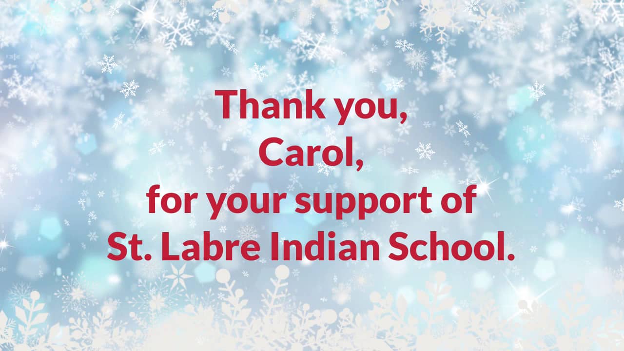 Thank you Carol! on Vimeo