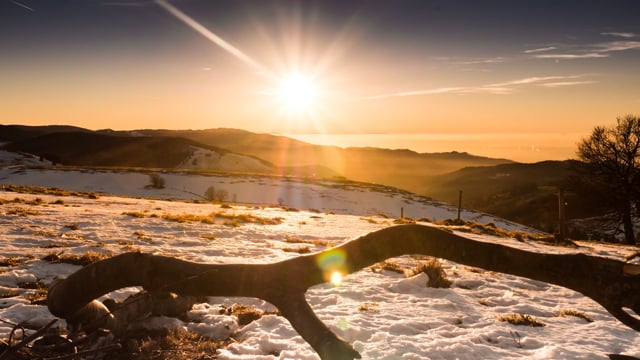 Time Lapse, Sunset, Winter. Free Stock Video - Pixabay